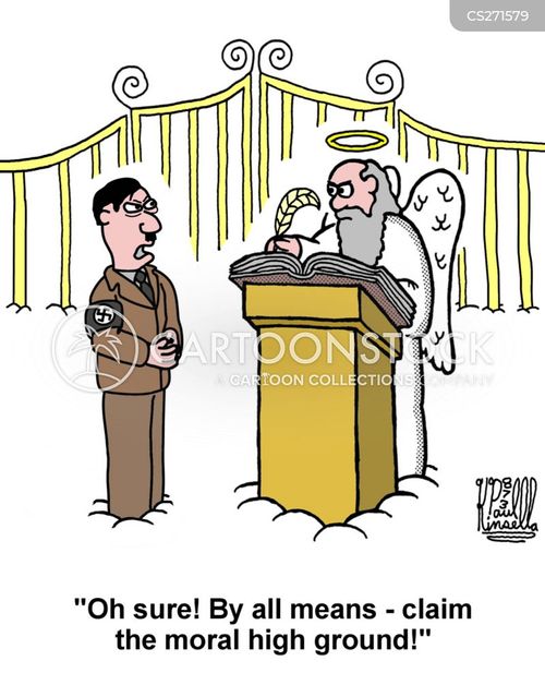 High Ground Cartoons and Comics - funny pictures from CartoonStock