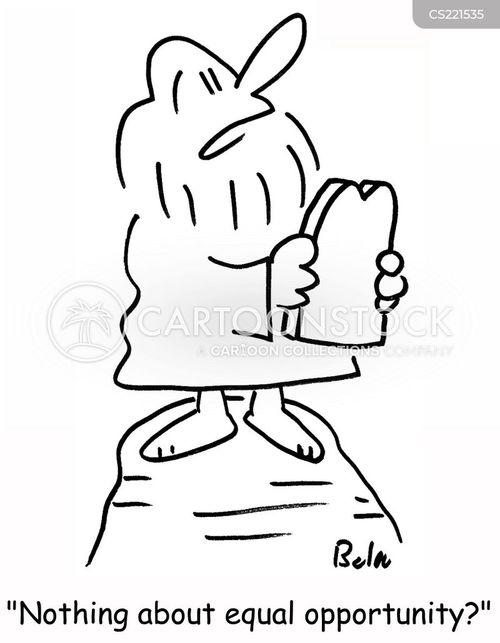 Equal Application Cartoons and Comics - funny pictures from CartoonStock