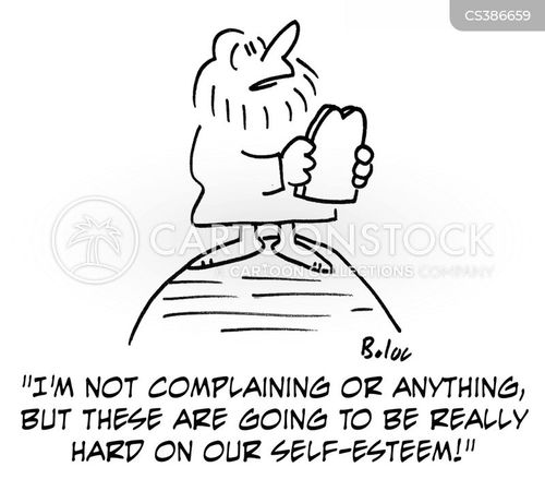 20 Commandments Cartoons and Comics - funny pictures from CartoonStock