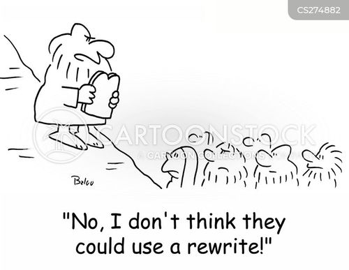 Rewording Cartoons and Comics - funny pictures from CartoonStock