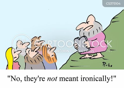 11th Commandment Cartoons and Comics - funny pictures from CartoonStock