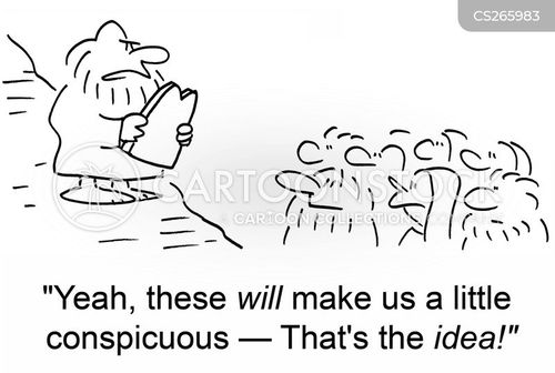 Conspicuous Cartoons and Comics - funny pictures from CartoonStock