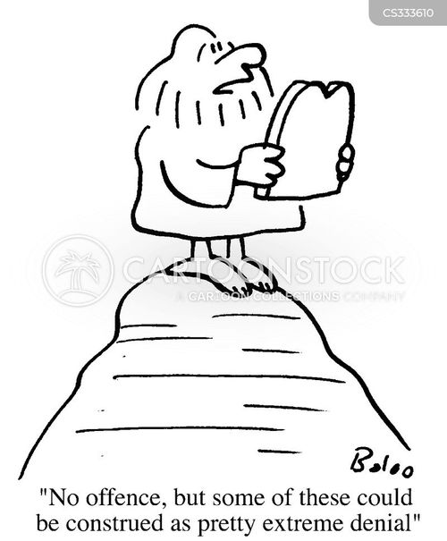 The Ten Commandments Cartoons and Comics - funny pictures from CartoonStock