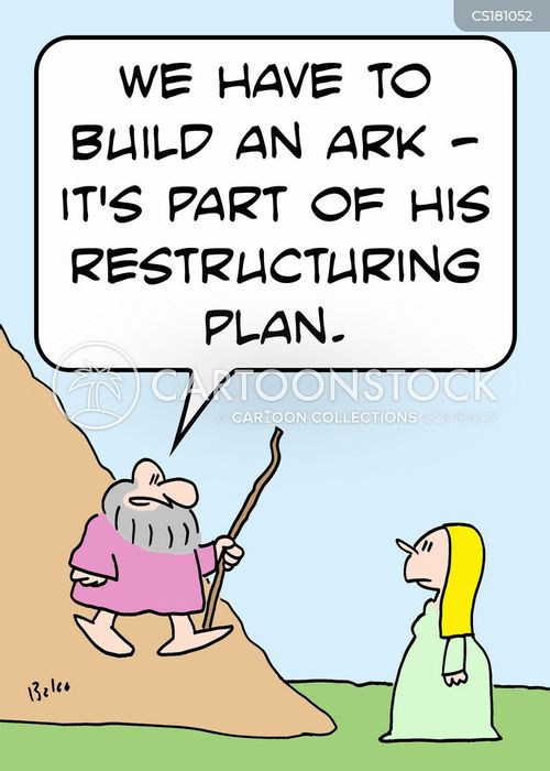 Restructuring Cartoons and Comics - funny pictures from CartoonStock
