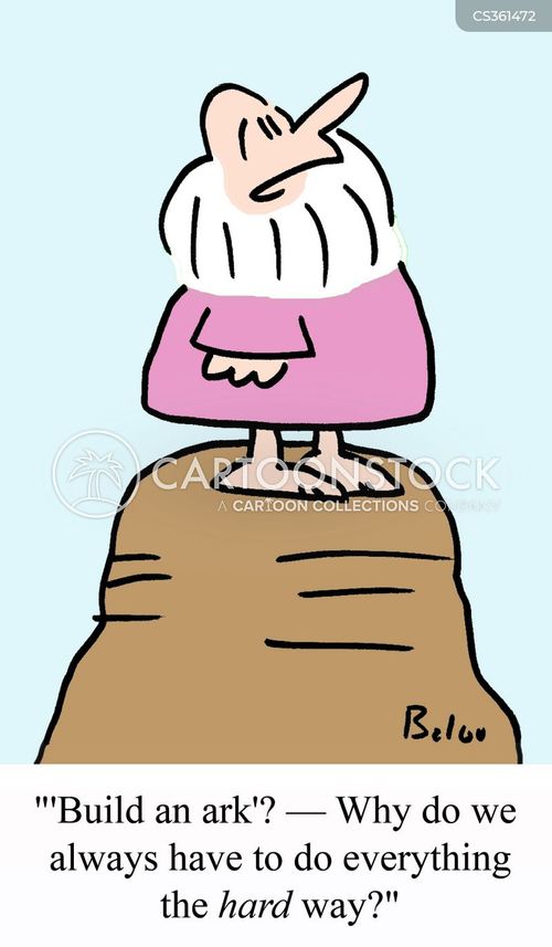 Easy Way Cartoons and Comics - funny pictures from CartoonStock