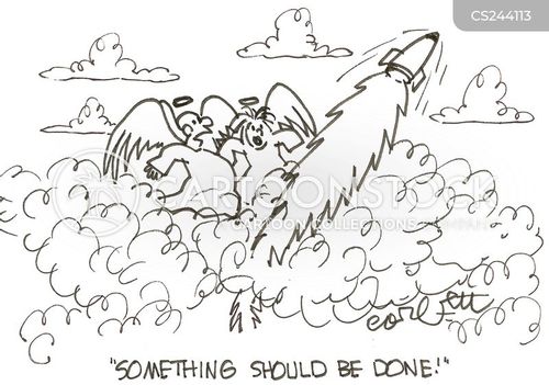 Scud Missile Cartoons and Comics - funny pictures from CartoonStock