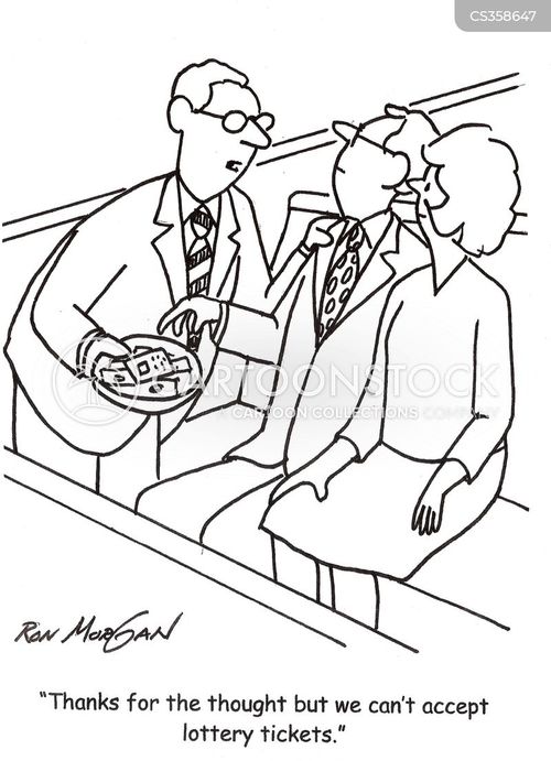 Financial Blessing Cartoons and Comics - funny pictures from CartoonStock