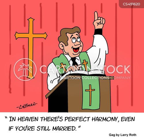 Pastor Preaching In Church Clipart