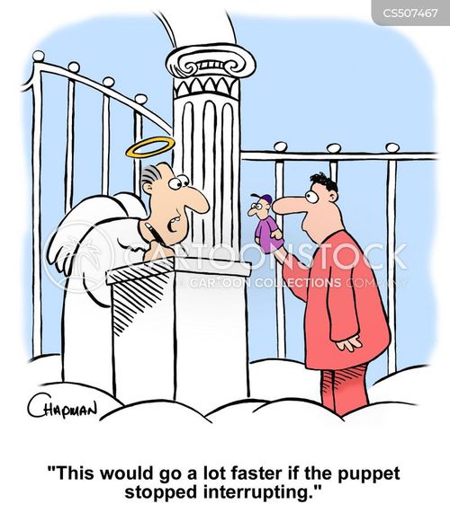 Interrupting Cartoons and Comics - funny pictures from CartoonStock