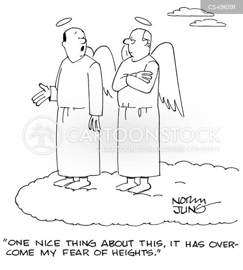 Overcome Fears Cartoons and Comics - funny pictures from CartoonStock