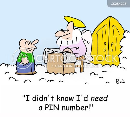 Security Code Cartoons and Comics - funny pictures from CartoonStock