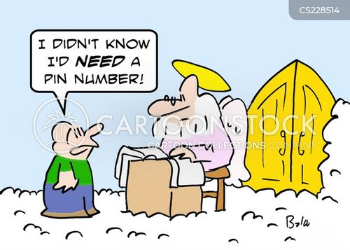 Security Code Cartoons and Comics - funny pictures from CartoonStock