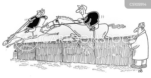 Steeplechase Cartoons and Comics - funny pictures from CartoonStock