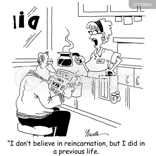 Past Life Cartoons and Comics - funny pictures from CartoonStock