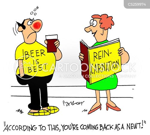 Next Life Cartoons and Comics - funny pictures from CartoonStock