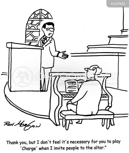 Organ Player Cartoons and Comics - funny pictures from CartoonStock