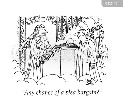 Plea Bargain Cartoons and Comics - funny pictures from CartoonStock