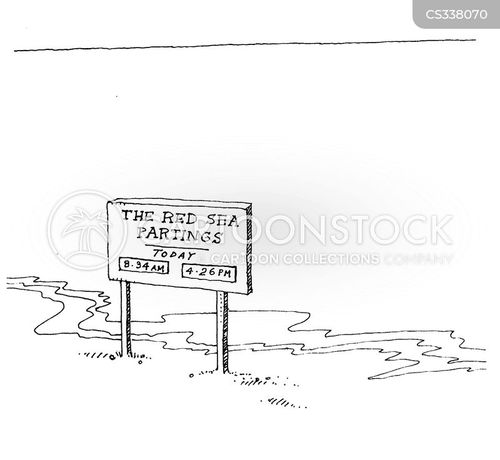 Parting The Red Sea Cartoons and Comics - funny pictures from CartoonStock