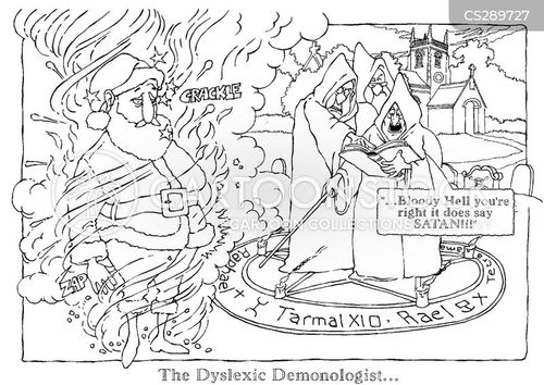 Demonology Cartoons and Comics - funny pictures from CartoonStock