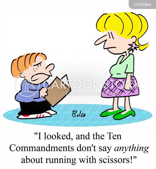 Running With Scissors Cartoons and Comics - funny pictures from ...