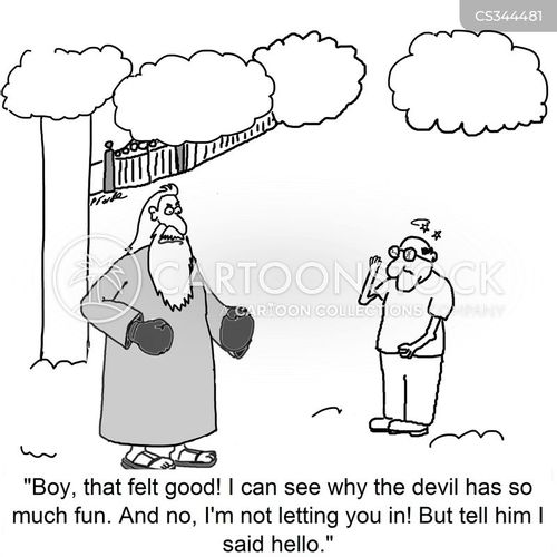 Peter 5:8 Cartoons and Comics - funny pictures from CartoonStock