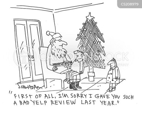 Bad Santa Cartoons and Comics - funny pictures from CartoonStock