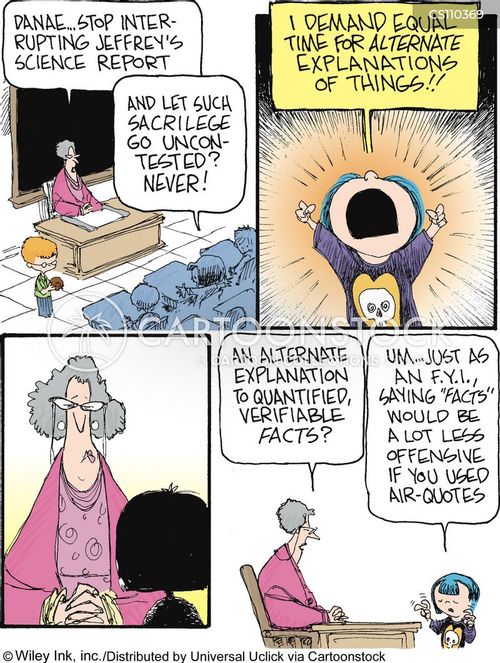 Science Vs Religion Cartoons and Comics - funny pictures from CartoonStock