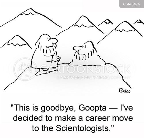 Scientology Cartoons and Comics - funny pictures from CartoonStock