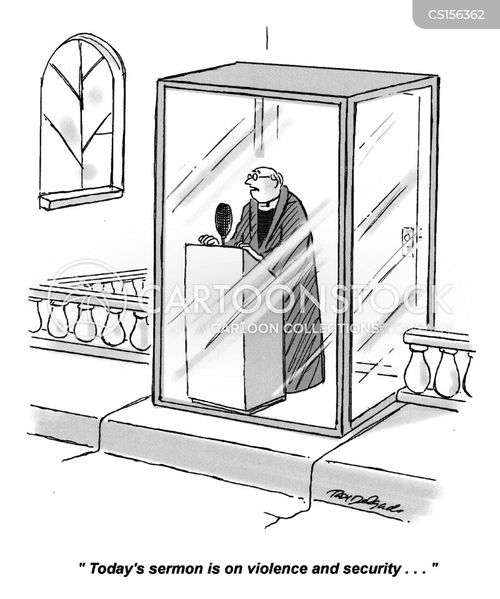 Securing Cartoons and Comics - funny pictures from CartoonStock