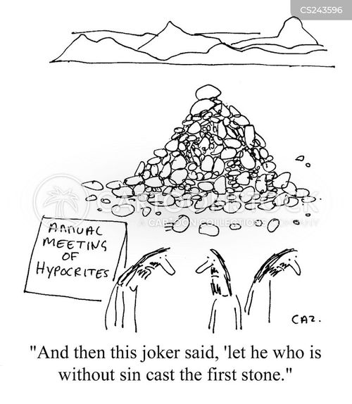 Hypocrite Cartoons and Comics - funny pictures from CartoonStock