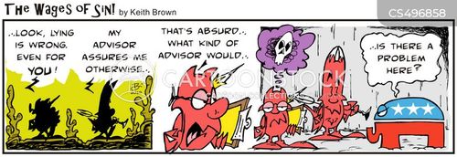 Sinning Culture Cartoons and Comics - funny pictures from CartoonStock