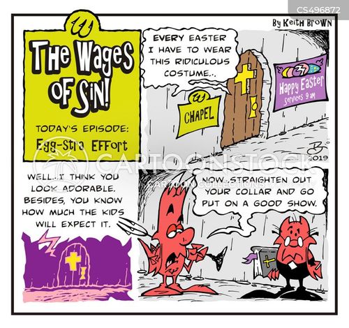 Sinning Culture Cartoons and Comics - funny pictures from CartoonStock