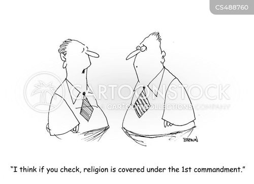 Religious Freedoms Cartoons and Comics - funny pictures from CartoonStock