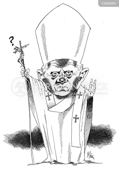 Benedict Xvi Cartoons and Comics - funny pictures from CartoonStock
