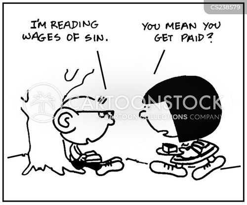 Paid For Sins Cartoons and Comics - funny pictures from CartoonStock