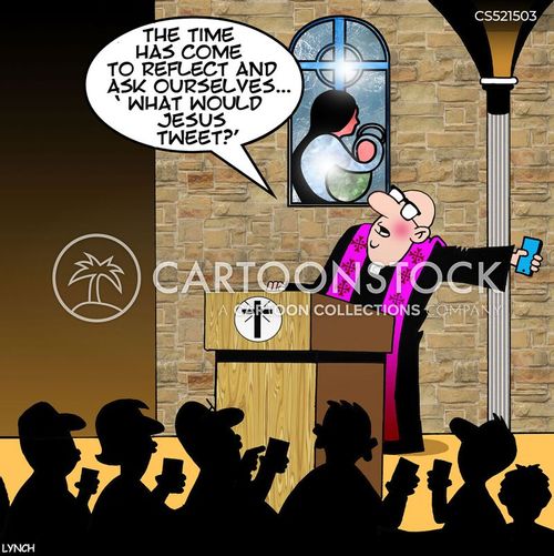 What Would Jesus Do Cartoons and Comics - funny pictures from CartoonStock