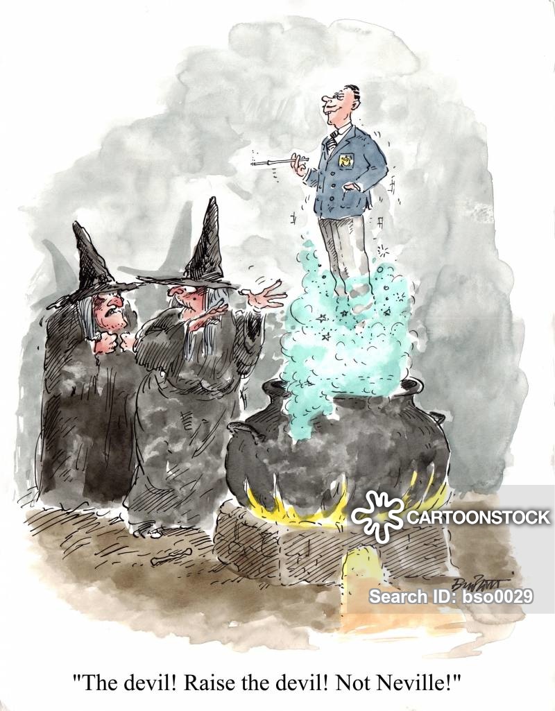 Devil Worship Cartoons and Comics - funny pictures from CartoonStock