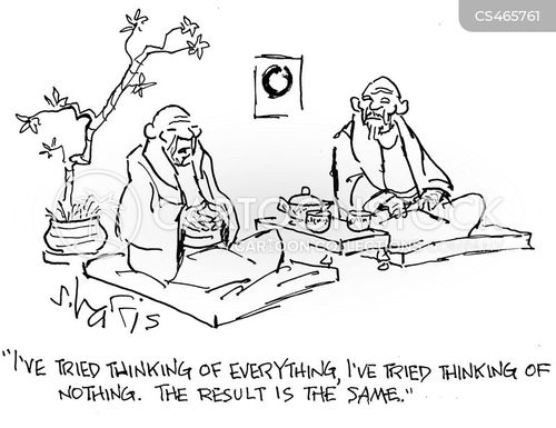 The Meditations Cartoons and Comics - funny pictures from CartoonStock