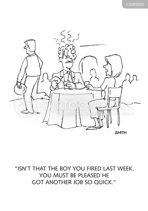 Angry Waiter Cartoons and Comics - funny pictures from CartoonStock