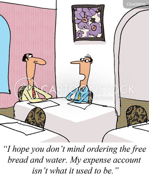 Lunch Expense Cartoons and Comics - funny pictures from CartoonStock