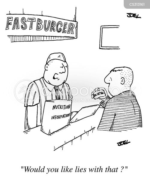 Greasy Food Cartoons and Comics - funny pictures from CartoonStock
