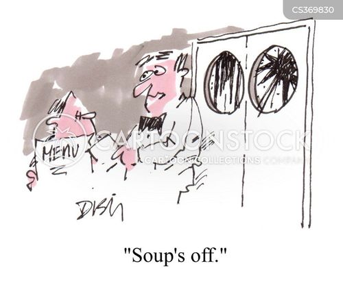 Making Soup Cartoons and Comics - funny pictures from CartoonStock