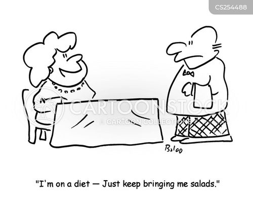 Low Calorie Cartoons and Comics - funny pictures from CartoonStock