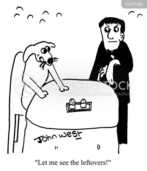 Dog Restaurant Cartoons and Comics - funny pictures from CartoonStock