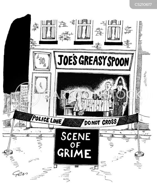 Grime Cartoons and Comics - funny pictures from CartoonStock