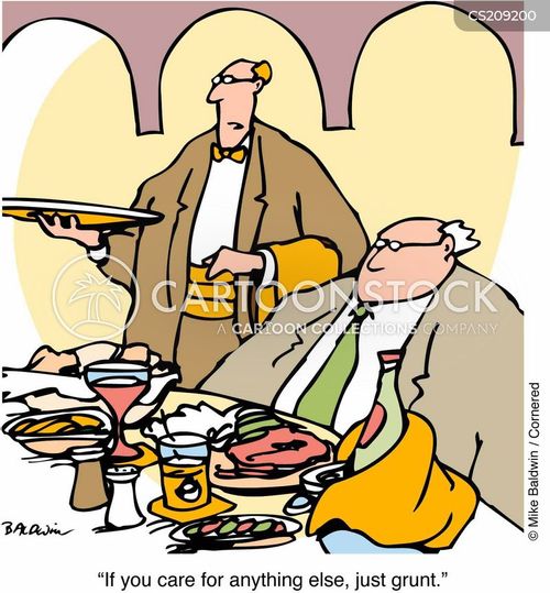 Grunting Cartoons and Comics - funny pictures from CartoonStock