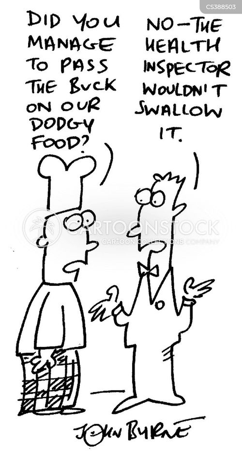 Health Inspection Cartoons and Comics - funny pictures from CartoonStock
