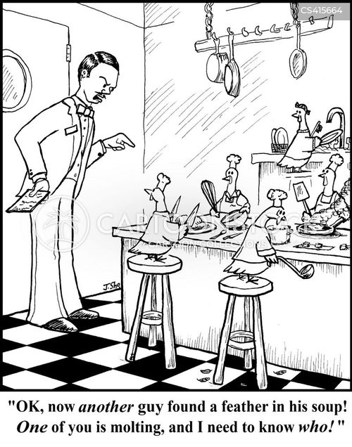 Kitchen Hygiene Cartoons and Comics - funny pictures from CartoonStock