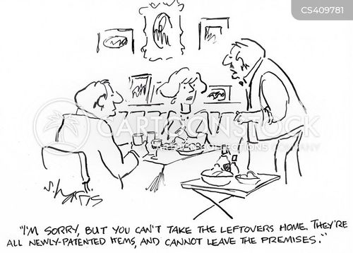 Take Home Leftovers Cartoons and Comics - funny pictures from CartoonStock