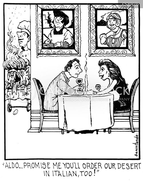 Italian Restaurant Cartoons and Comics - funny pictures from CartoonStock